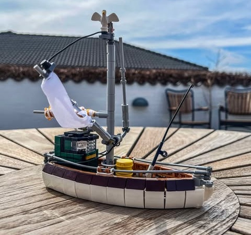 LEGO MOC Fishing boat / Sailboat by Lego Unlimited Mocs | Rebrickable ...