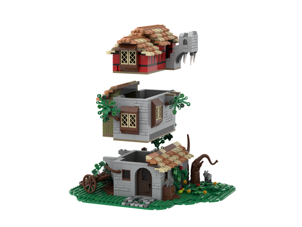 LEGO MOC-219552 10332 3in1 - Medieval builindgs pack 2 by Tavernello ...