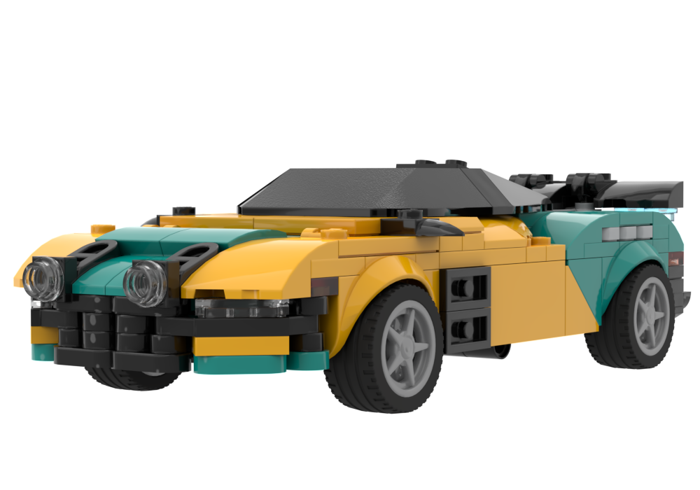 LEGO MOC-219564 Horizon Speed Champions Transformer by OrchardBuilds ...