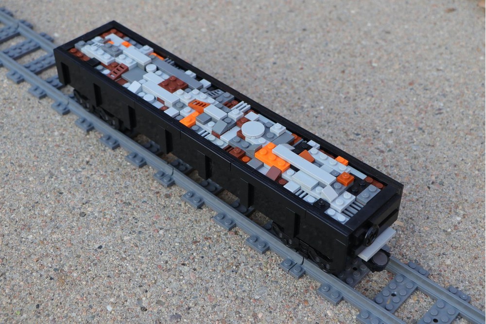 LEGO MOC Scrap Metal Load for 52ft Mill Gondola by E-05 | Rebrickable ...