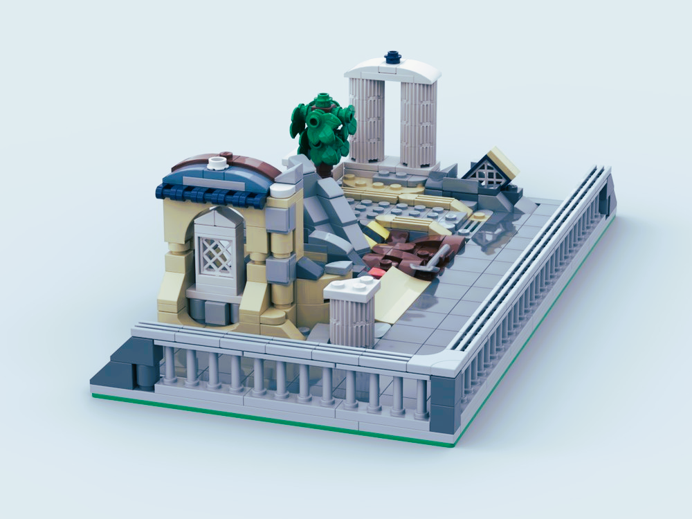 LEGO MOC Modular Ancient Ruins by BrickAndBuildsI | Rebrickable - Build ...