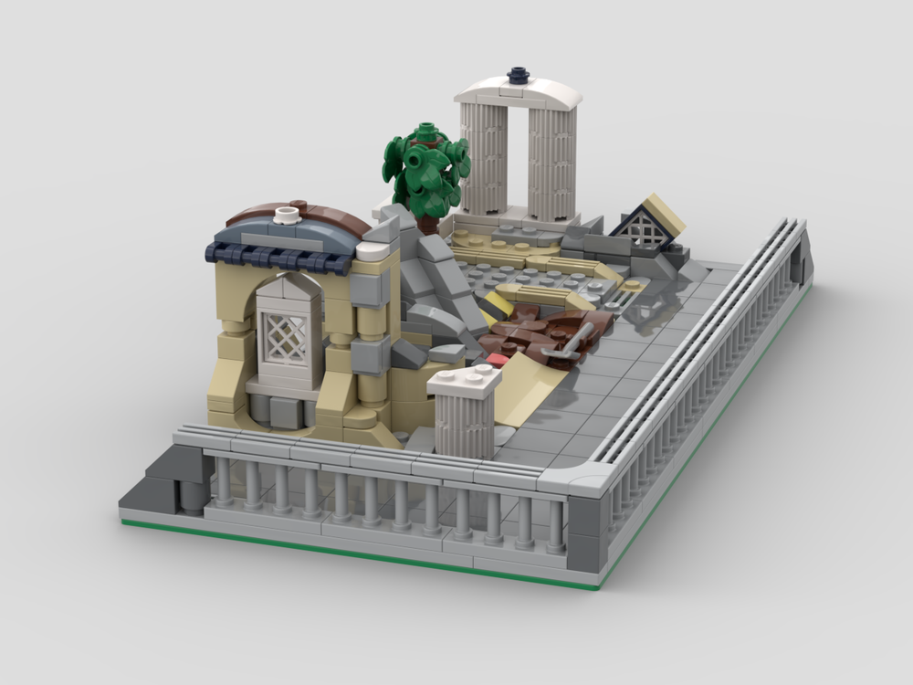 LEGO MOC Modular Ancient Ruins by BrickAndBuildsI | Rebrickable - Build ...