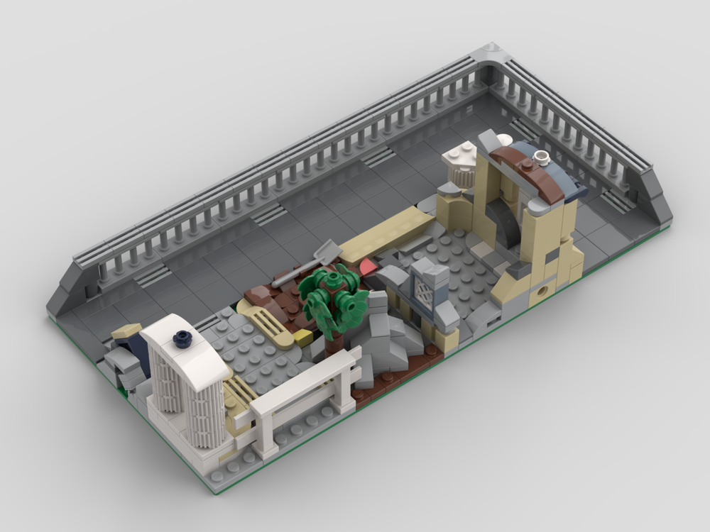 LEGO MOC Modular Ancient Ruins by BrickAndBuildsI | Rebrickable - Build ...