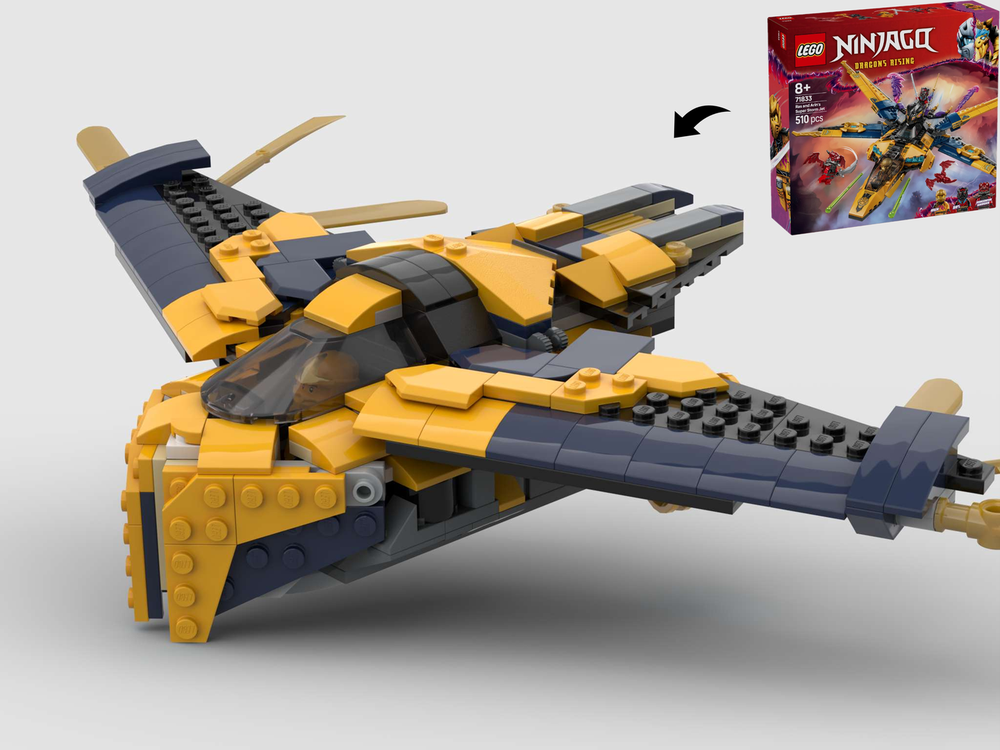 LEGO MOC Guardians Of The Galaxy Milano Spaceship - Alternate Build Of ...