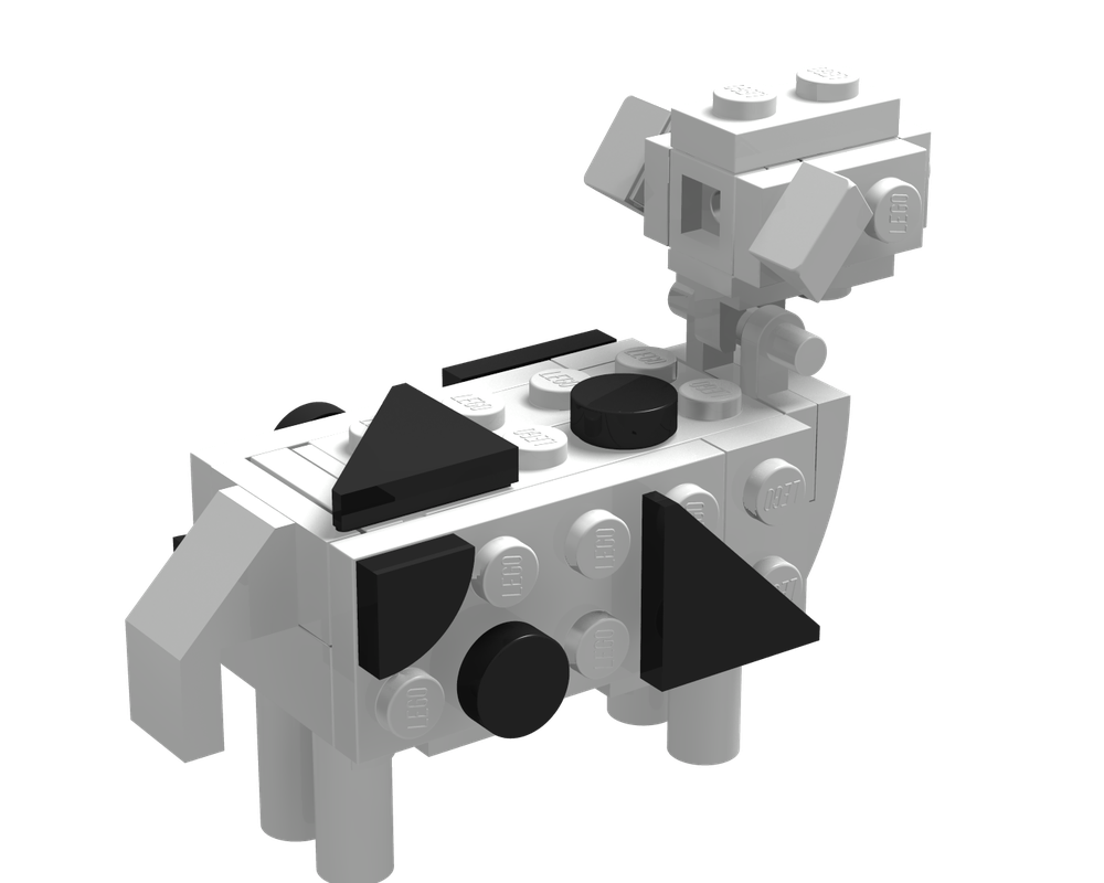 LEGO MOC Cow by pinplateclip | Rebrickable - Build with LEGO