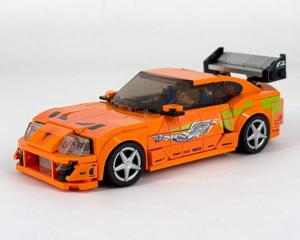 LEGO MOC toyota Supra A80 Fast and Furious 1 by banka | Rebrickable - Build with LEGO