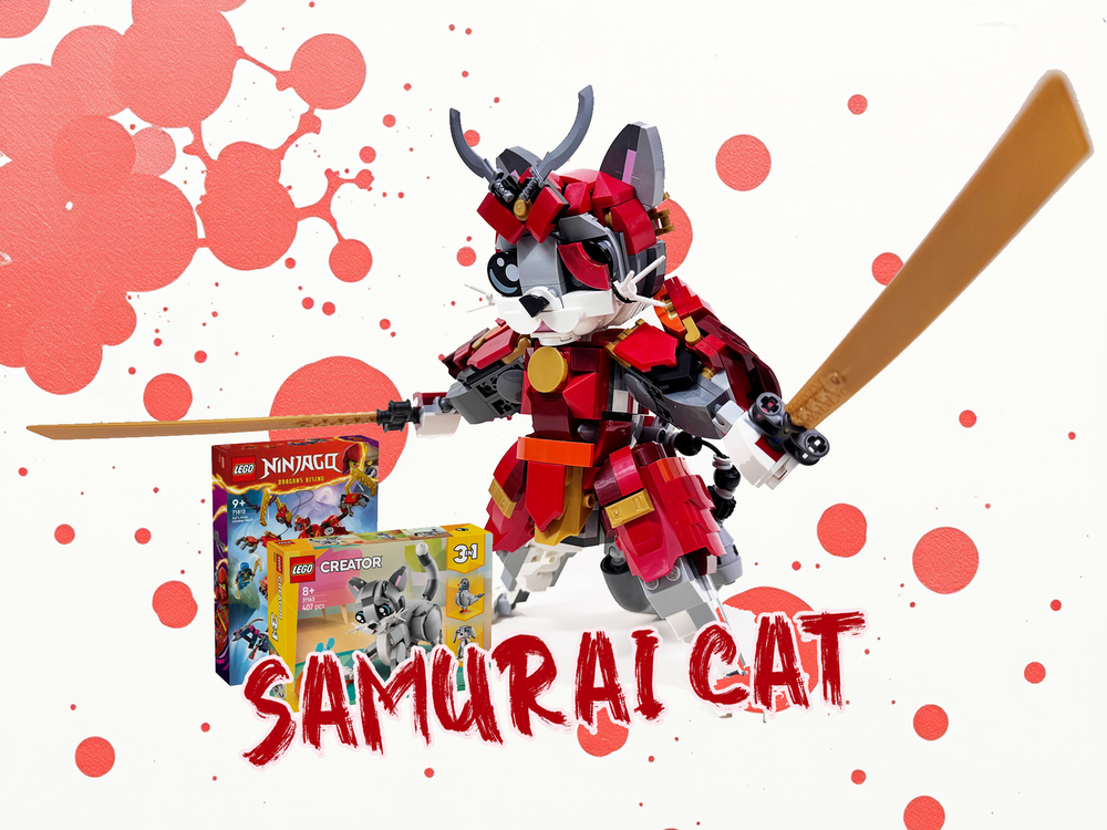 LEGO MOC Samurai Cat / Monster Hunter (31163+71812) by anderson_brick ...