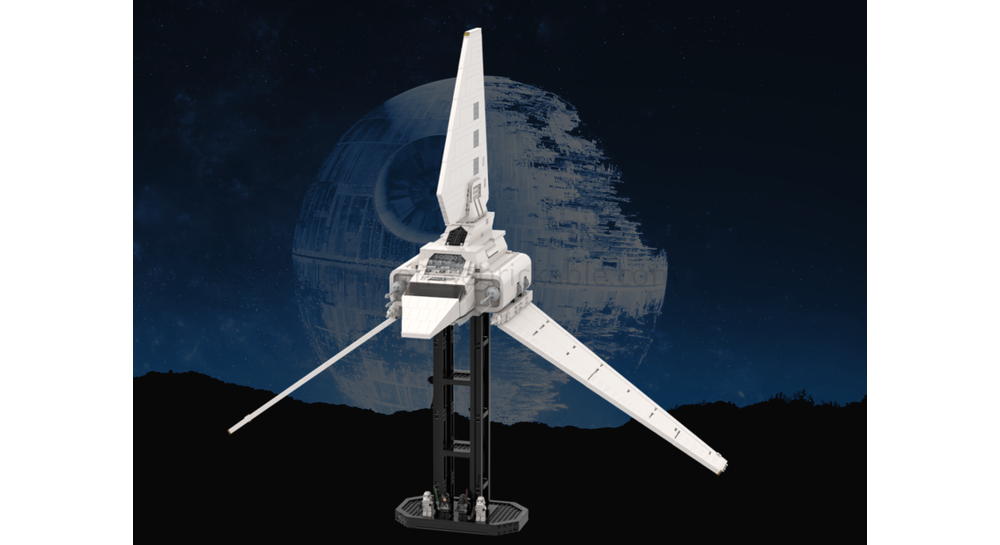 LEGO MOC UCS Imperial Shuttle Tydirium - V2 with pdf instructions by ...