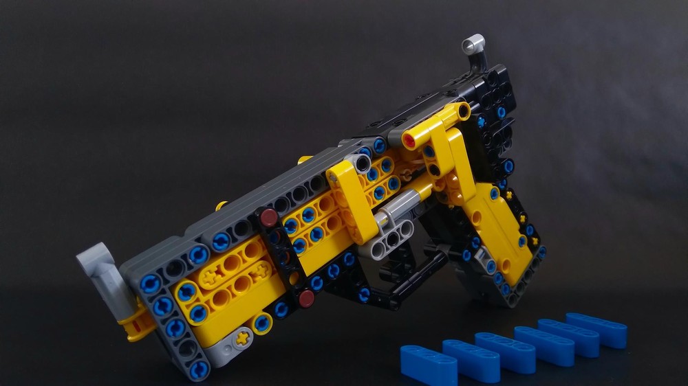 LEGO MOC-219591 42122 Working Pistol by MilanLego123 | Rebrickable ...
