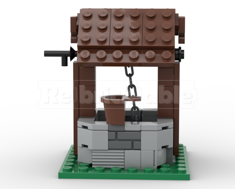 LEGO MOC Medieval well by King Arthur | Rebrickable - Build with LEGO