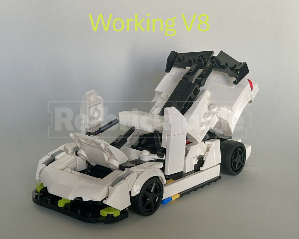 LEGO MOC Koenigsegg Jesko by mp_mocs | Rebrickable - Build with LEGO