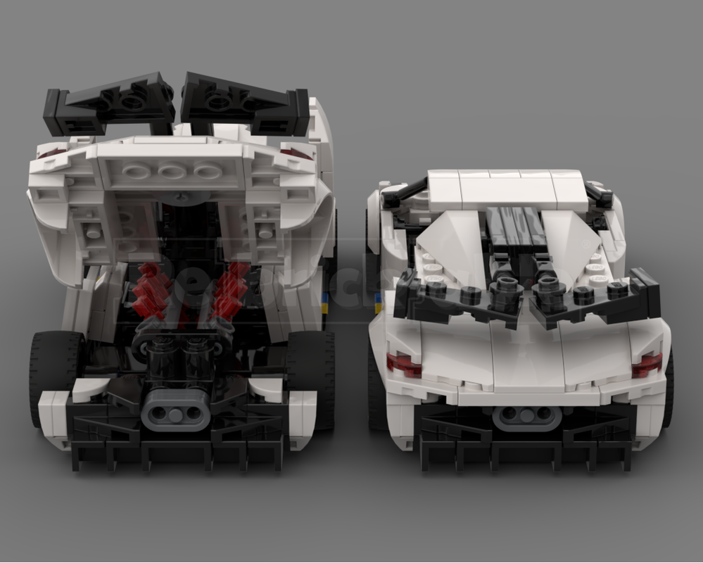 LEGO MOC Koenigsegg Jesko by mp_mocs | Rebrickable - Build with LEGO