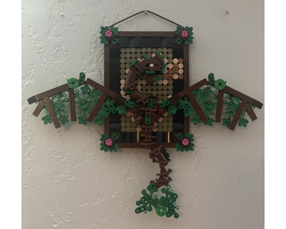 LEGO MOC-219611 Dragon art by RGT Bricks | Rebrickable - Build with LEGO