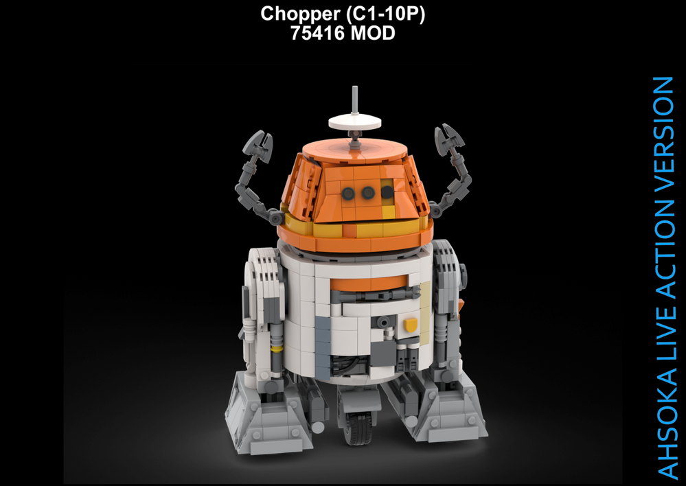 LEGO MOC Chopper C1-10P 75416 MOD by darkcrafter3 | Rebrickable - Build ...