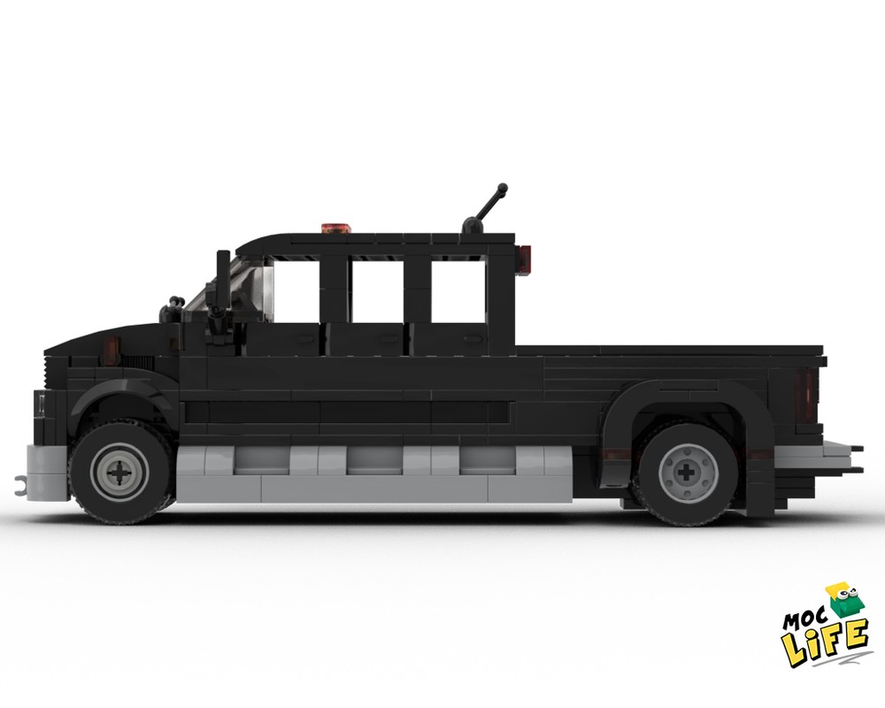 LEGO MOC Chevrolet Kodiak C4500 6 doors cab custom dually by MocLife ...