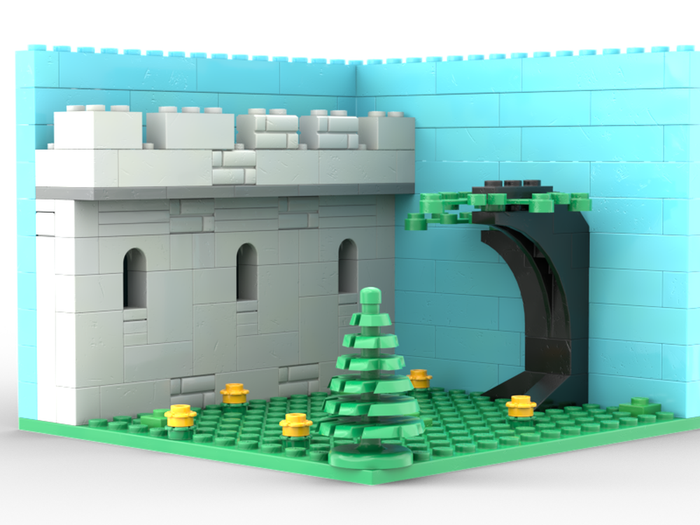 LEGO MOC Stop Motion Background (Castle) by The_ClonedKnight ...