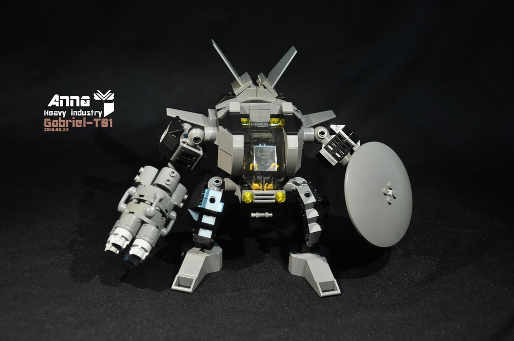 LEGO MOC Gabriel-Heavy Armor by Anna Heavy Industry | Rebrickable - Build with LEGO