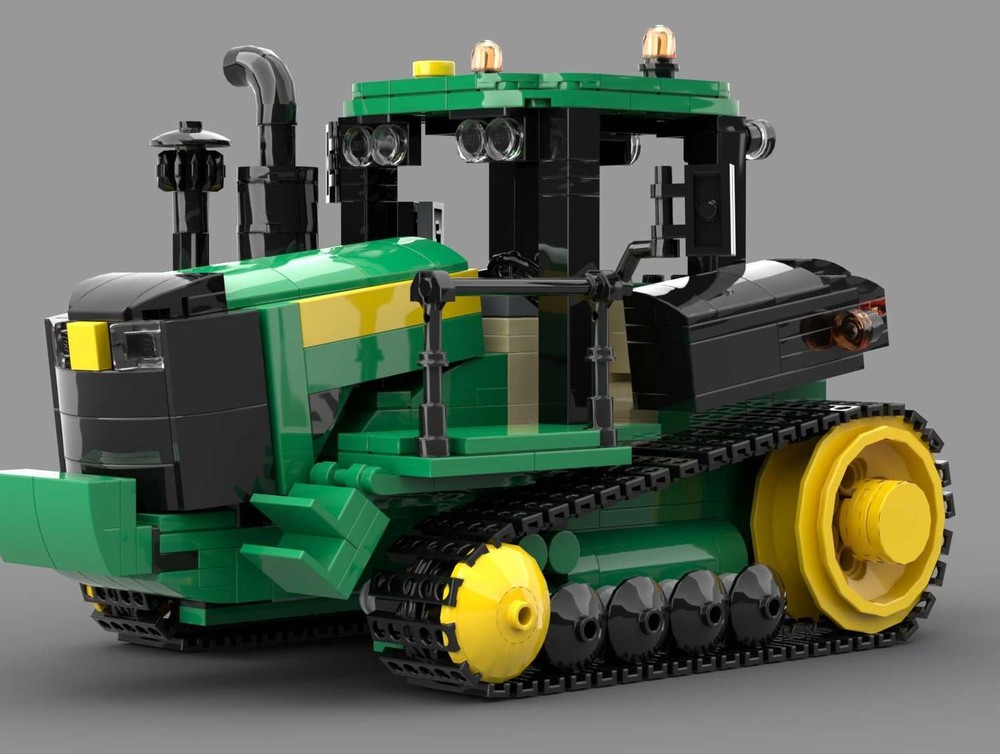 LEGO MOC John Deere Tracked Tractor by TechnicModlr | Rebrickable ...