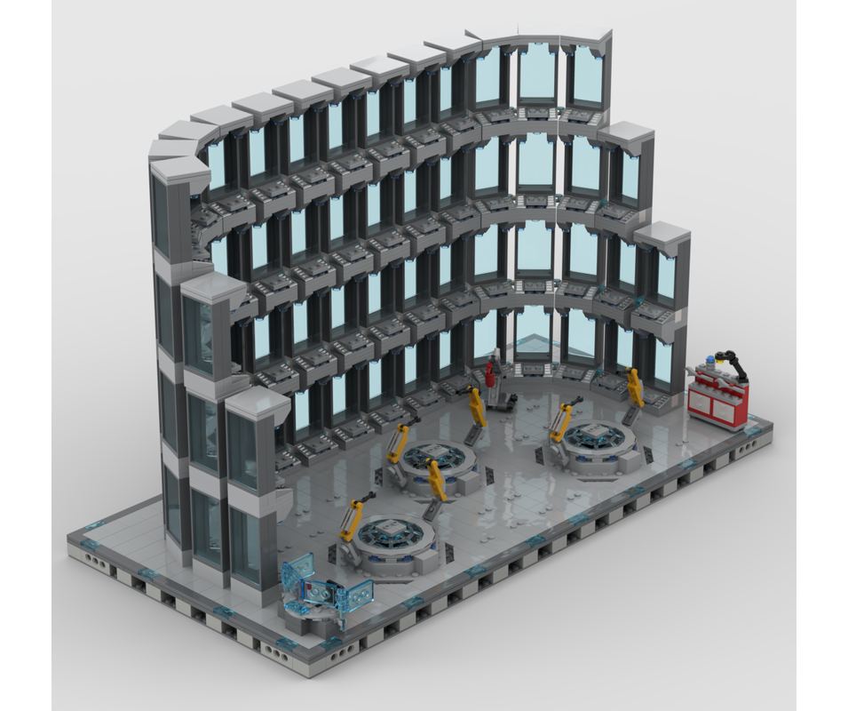 LEGO MOC-219629 Iron Man Hall of Armor by Wesley1994 | Rebrickable ...