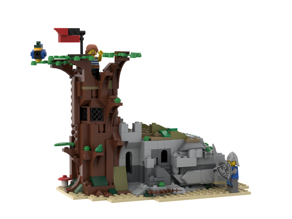 LEGO MOC 31120 Camouflaged Outpost by snakehelios | Rebrickable - Build ...