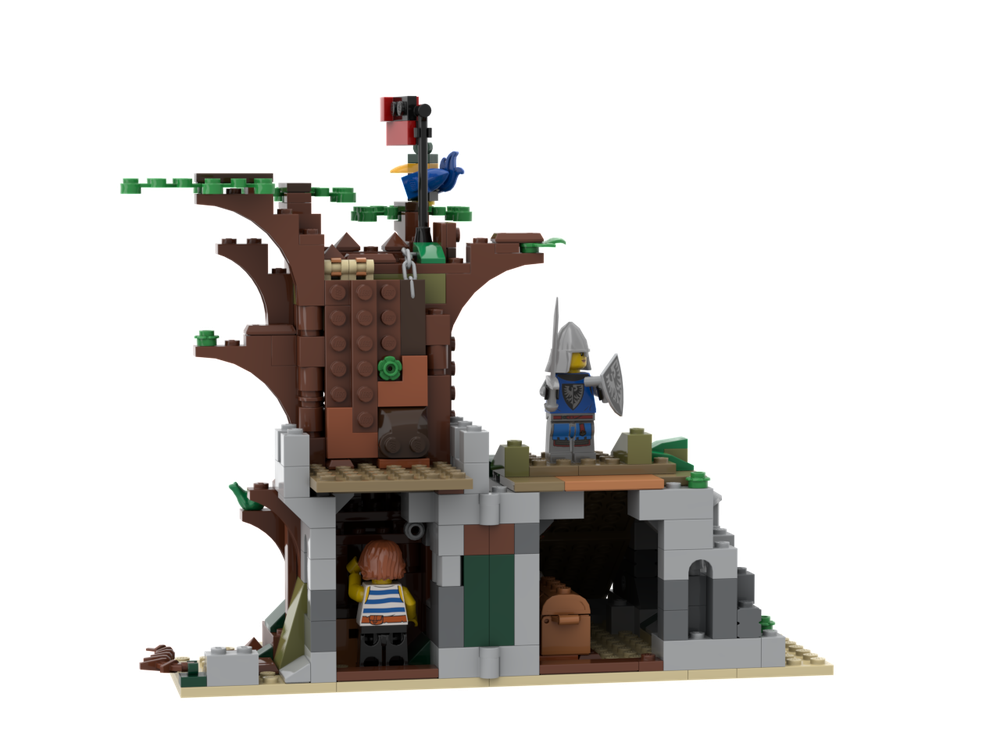LEGO MOC-219631 31120 Camouflaged Outpost by snakehelios | Rebrickable ...