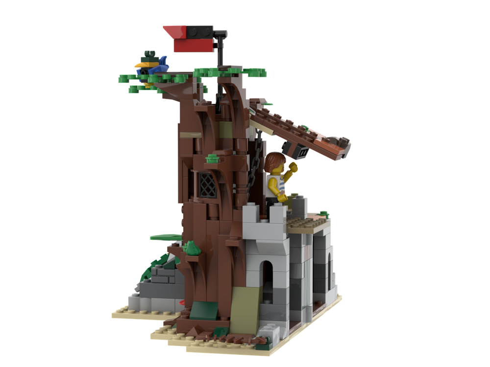 LEGO MOC-219631 31120 Camouflaged Outpost by snakehelios | Rebrickable ...