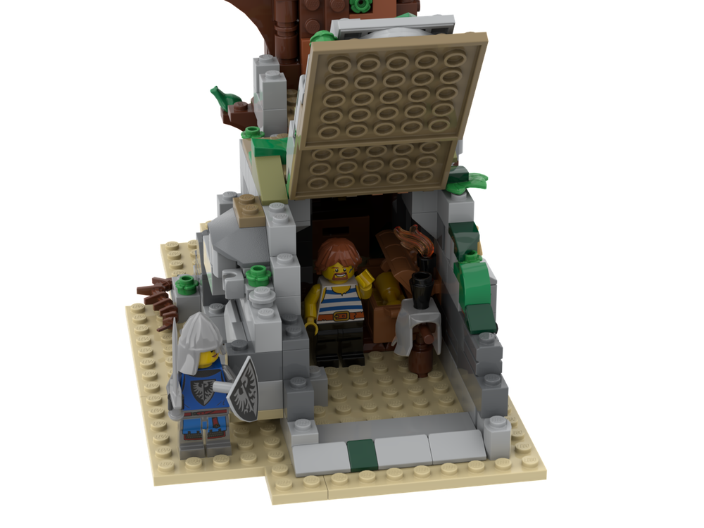 LEGO MOC-219631 31120 Camouflaged Outpost by snakehelios | Rebrickable ...