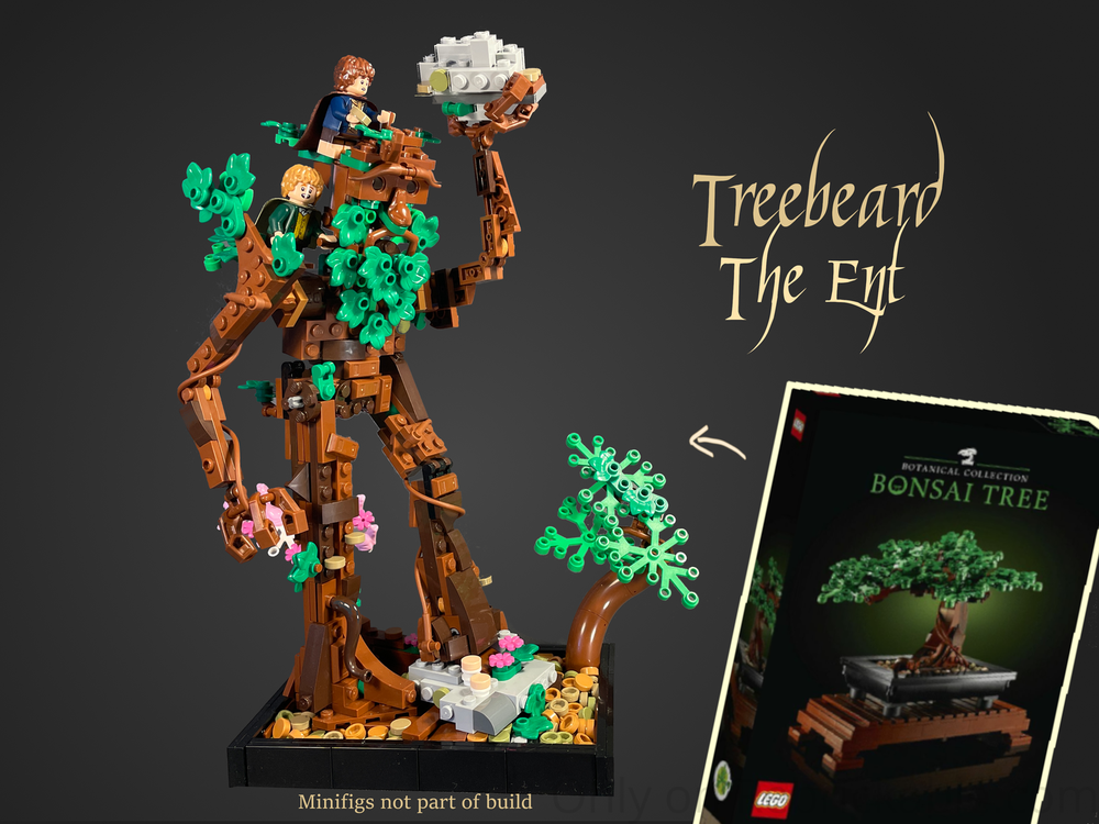 LEGO MOC Treebeard - LOTR by Vanestream | Rebrickable - Build with LEGO