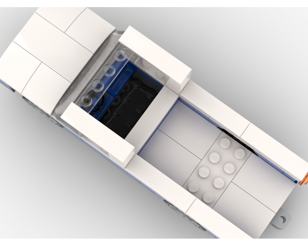 LEGO MOC 1972 Ford F-250 by ORBcreations | Rebrickable - Build with LEGO