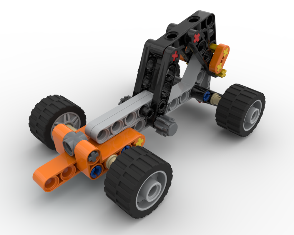 LEGO MOC Race car by Babylonbuild | Rebrickable - Build with LEGO