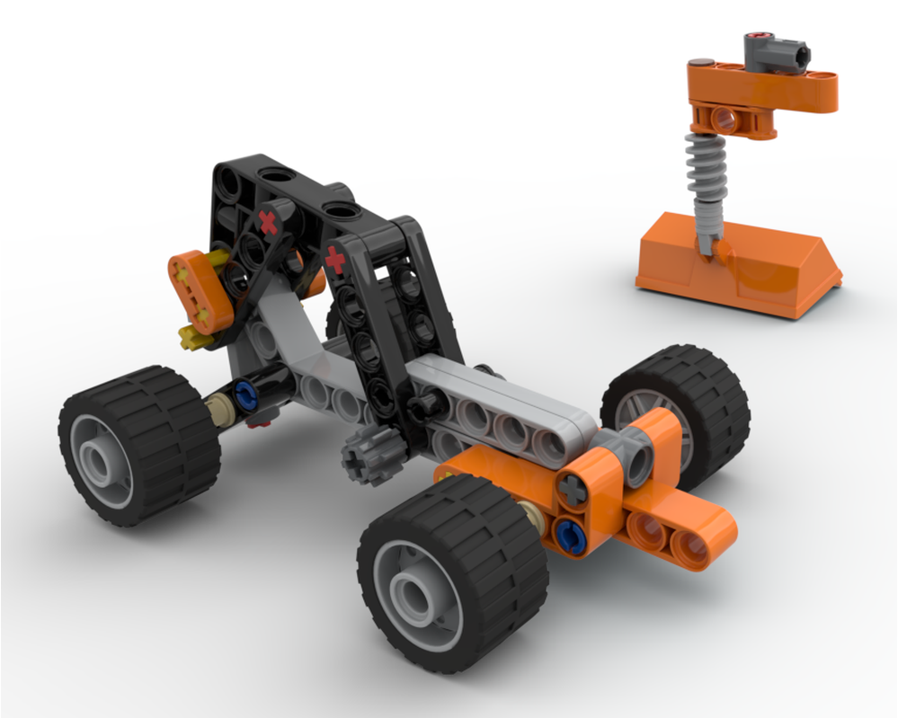 LEGO MOC Race car by Babylonbuild | Rebrickable - Build with LEGO
