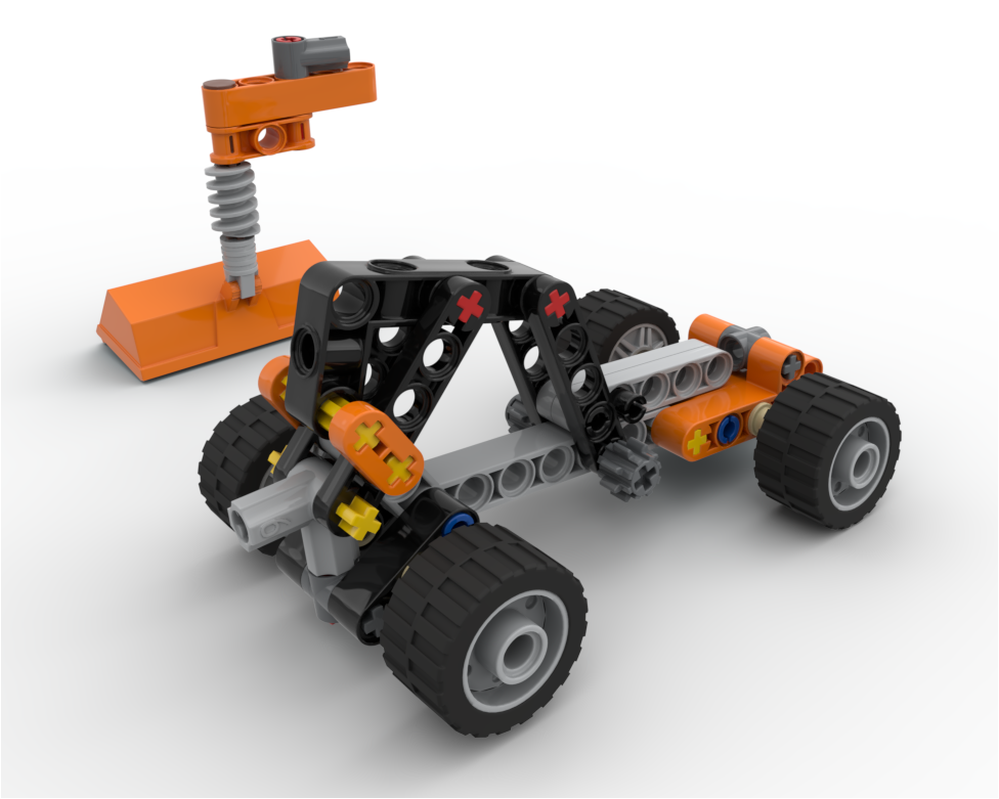 LEGO MOC Race car by Babylonbuild | Rebrickable - Build with LEGO
