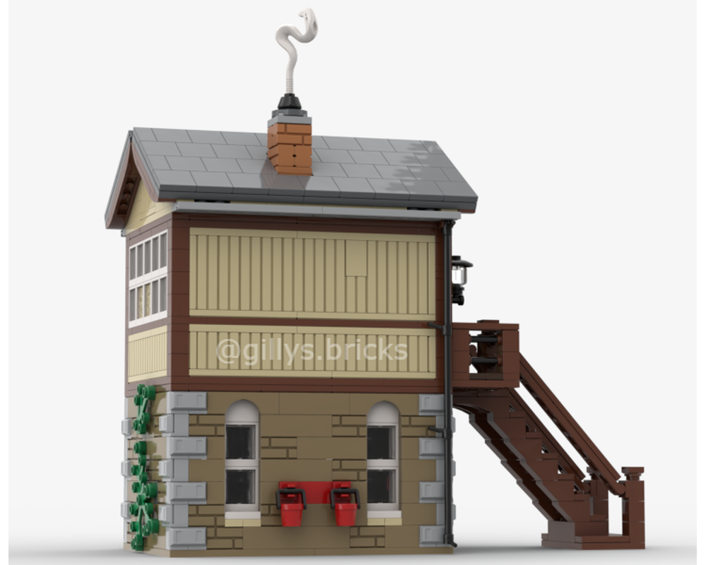 LEGO MOC GWR Signal Box (Detailed Interior) by gillys.bricks ...