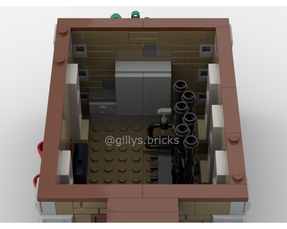 LEGO MOC-219692 GWR Signal Box (Detailed Interior) by gillys.bricks ...