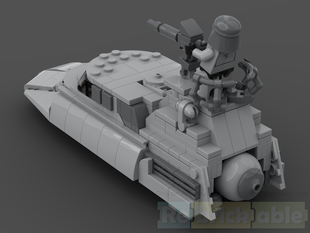 LEGO MOC Imperial/Rebel Repulsor Scout by ThrawnsRevenge | Rebrickable ...