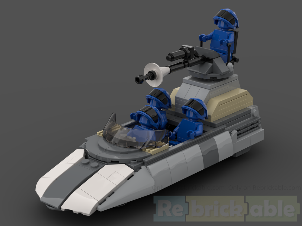 LEGO MOC Imperial/Rebel Repulsor Scout by ThrawnsRevenge | Rebrickable ...