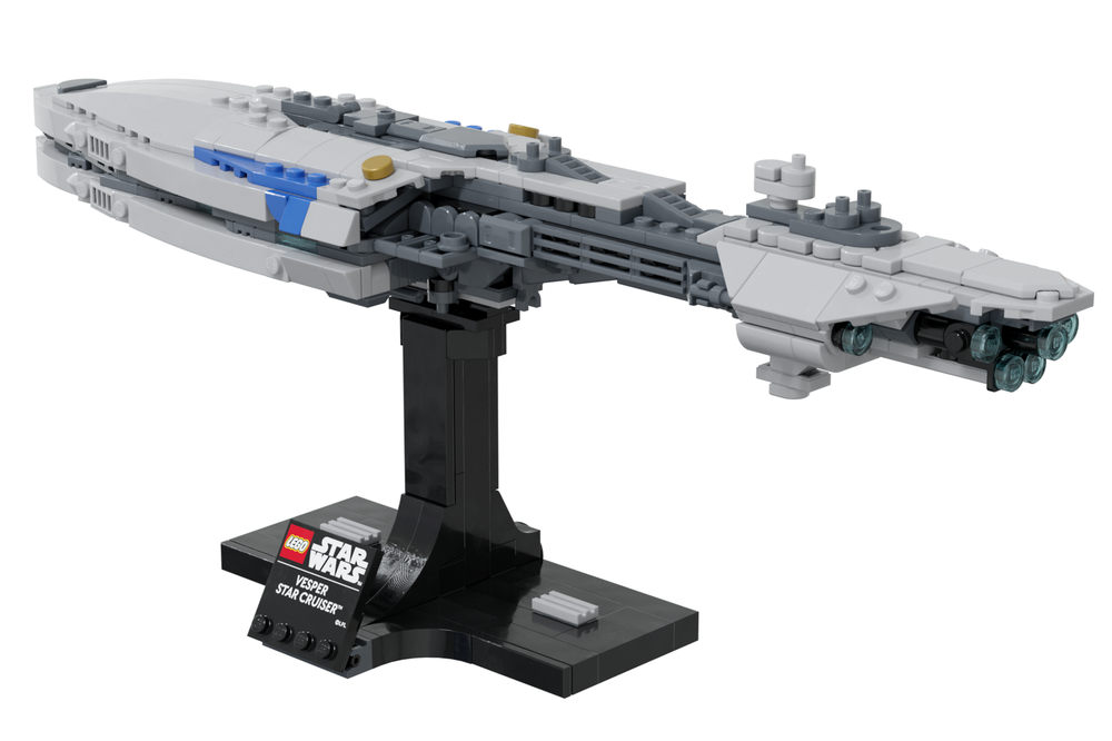 LEGO MOC Vesper Star Cruiser by Lilium Brick Yards | Rebrickable ...