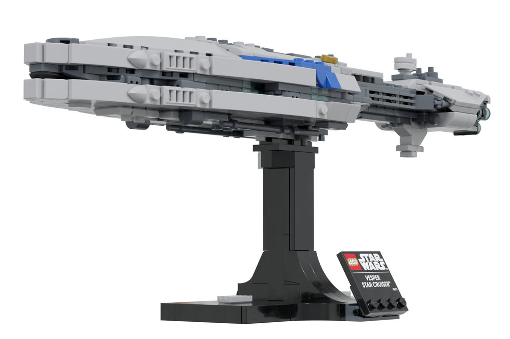 LEGO MOC Vesper Star Cruiser by Lilium Brick Yards | Rebrickable ...