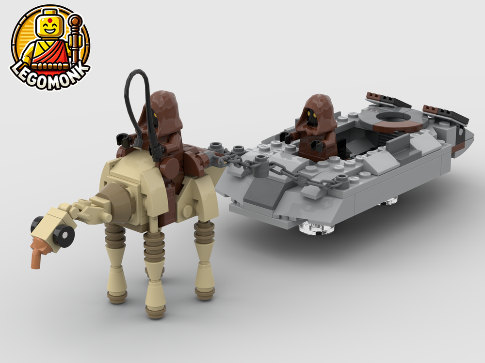 LEGO MOC Jawas and the Junk Transport by PauloJorgeRamos | Rebrickable ...