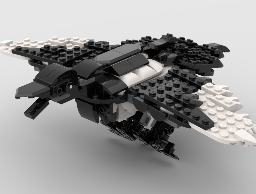 LEGO MOC Eurasian magpie (Pica Pica) - 31165 ALT by NaMroz ...