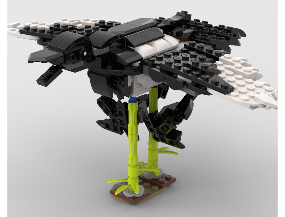 LEGO MOC Eurasian magpie (Pica Pica) - 31165 ALT by NaMroz ...