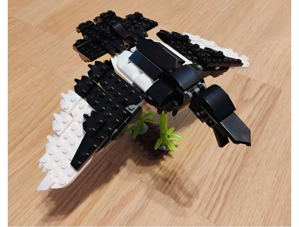 LEGO MOC Eurasian magpie (Pica Pica) - 31165 ALT by NaMroz ...