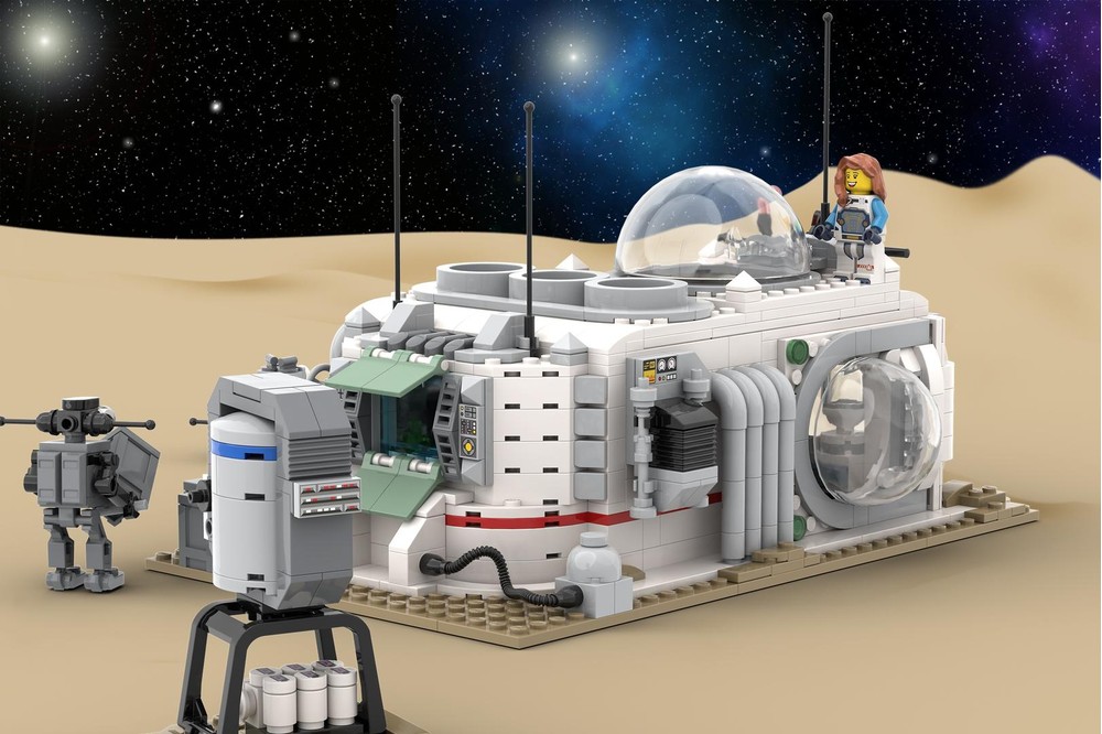 LEGO MOC-219745 Outpost Lab by Legocionado | Rebrickable - Build with LEGO