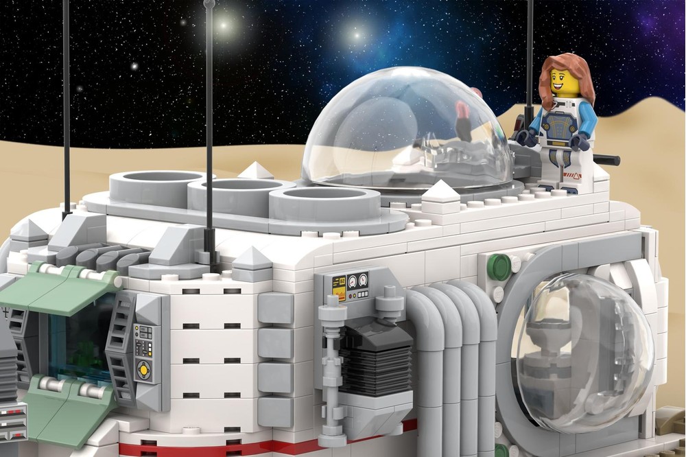 LEGO MOC-219745 Outpost Lab by Legocionado | Rebrickable - Build with LEGO
