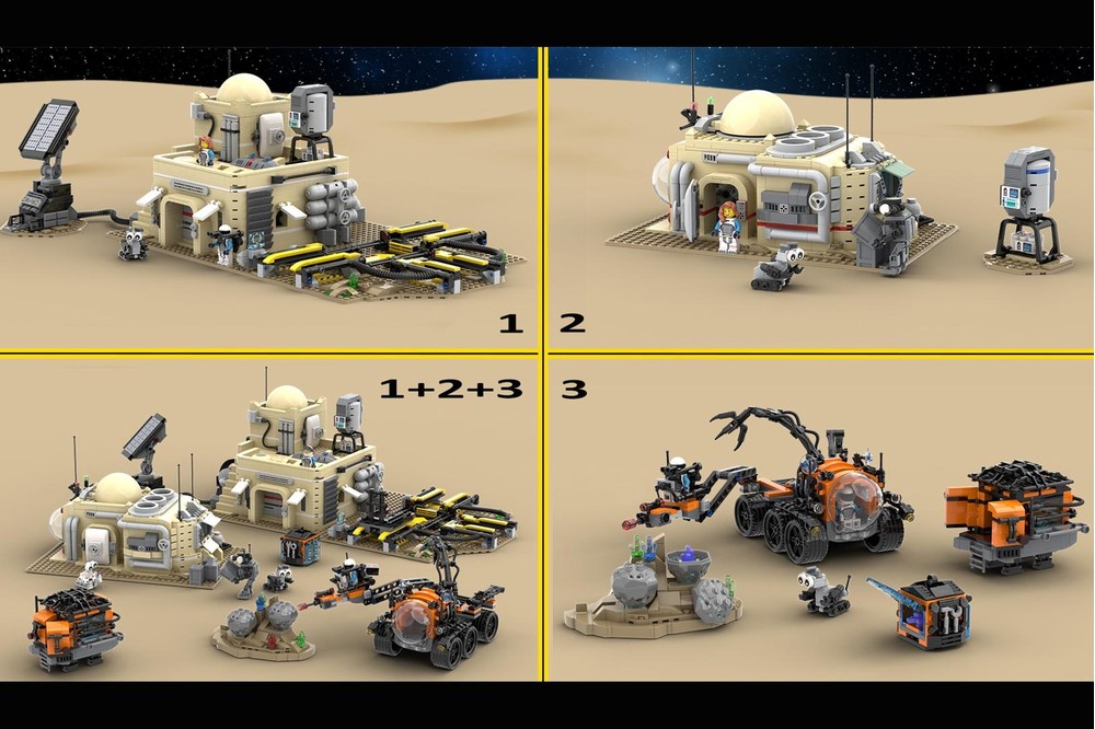 LEGO MOC-219745 Outpost Lab by Legocionado | Rebrickable - Build with LEGO