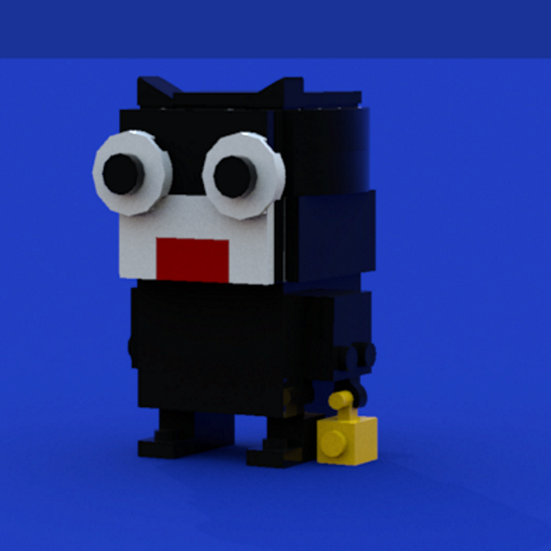LEGO MOC Felix The Cat! by dansj | Rebrickable - Build with LEGO