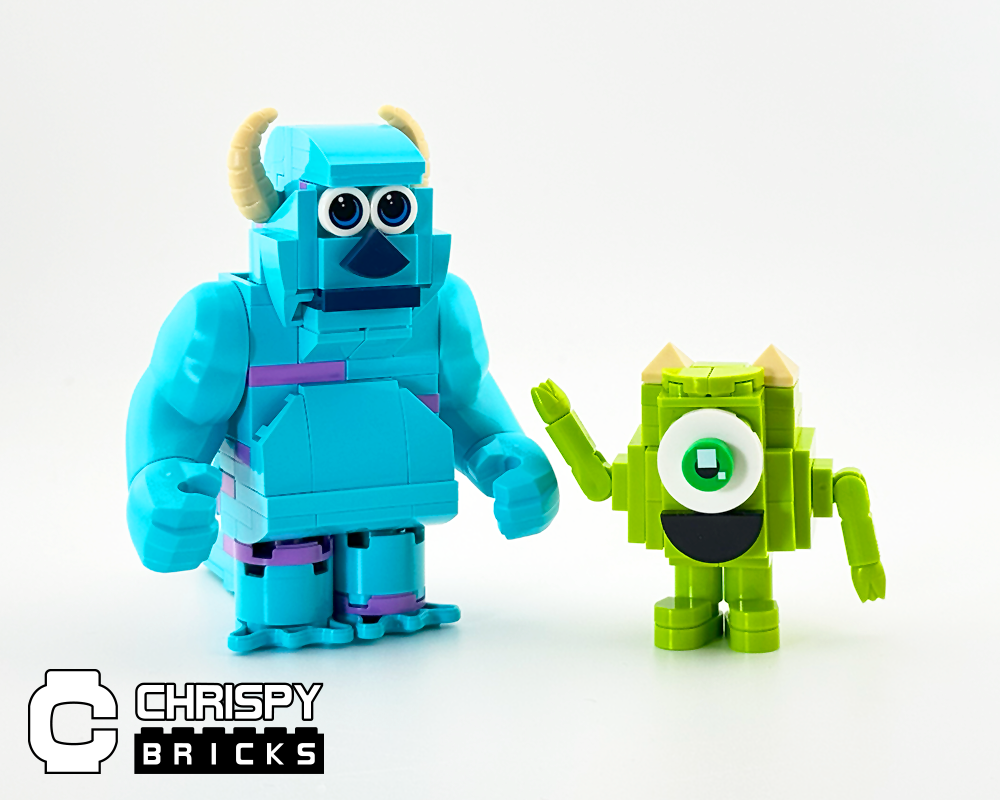 LEGO MOC Custom Monsters Inc. Characters by ChrispyBricks | Rebrickable ...