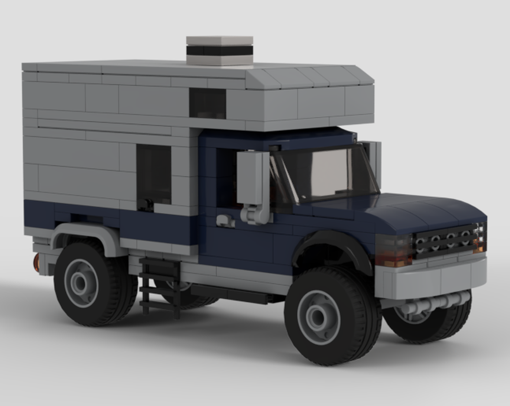 LEGO MOC Truck Camper by bigtrainbricks | Rebrickable - Build with LEGO