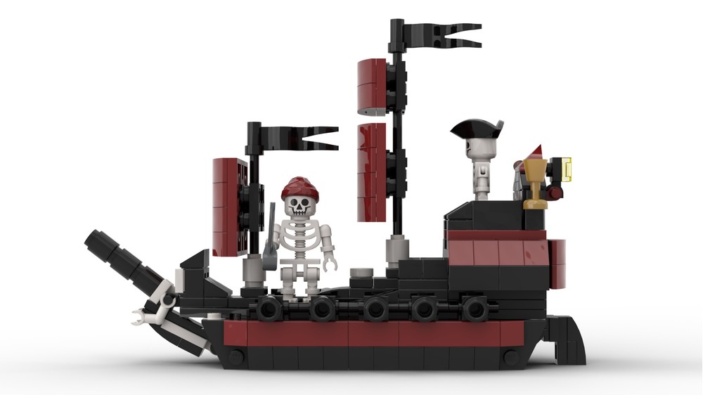 LEGO MOC The Last Ferry - Micro Ship by Rivers Bricks | Rebrickable ...