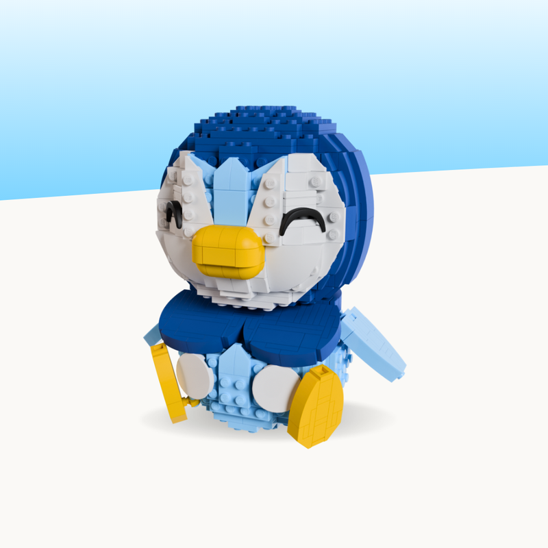 LEGO MOC Piplup by KraftyKoopa | Rebrickable - Build with LEGO